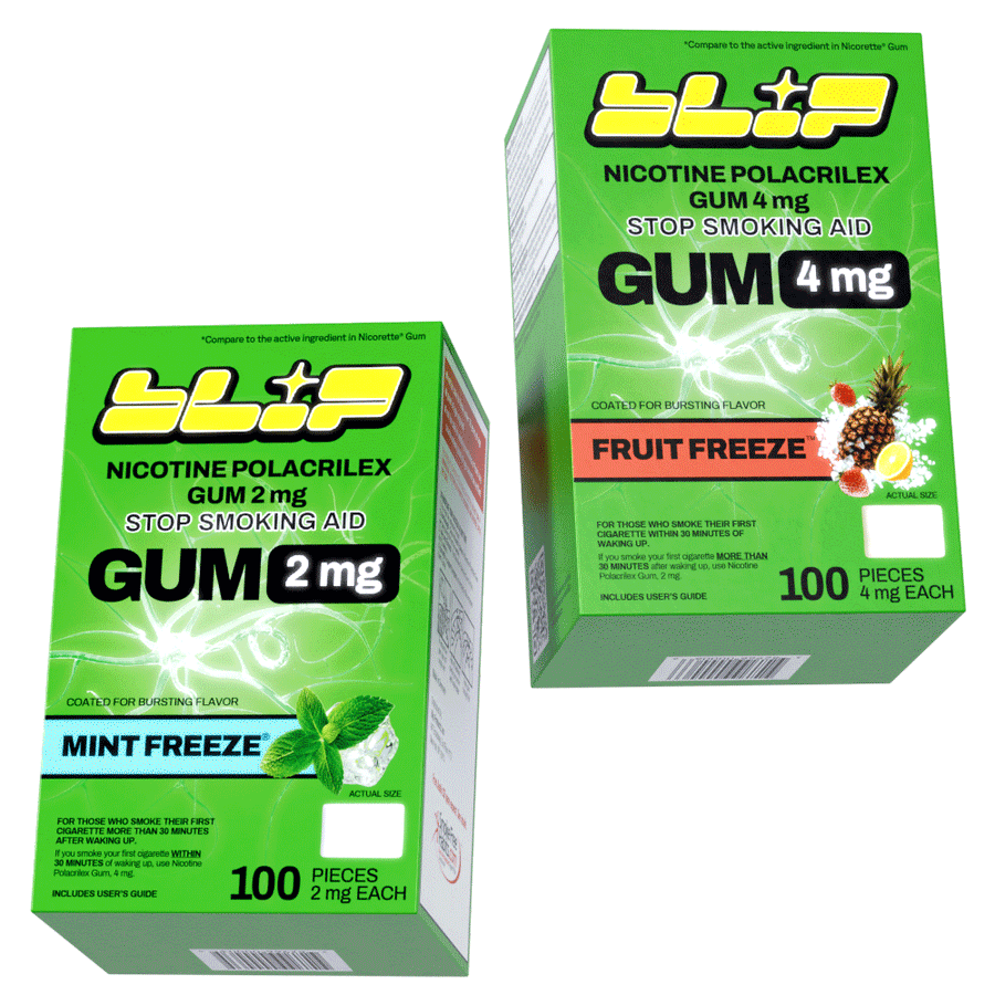 Blip NRTs - FDA-Approved Gum & Lozenges to Quit Nicotine